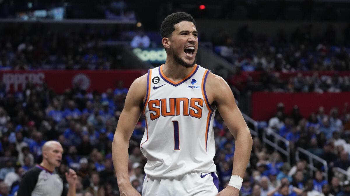 NBA playoffs result: Devin Booker, Suns drives past Kawhi Leonard-less Clippers - Sportstar
